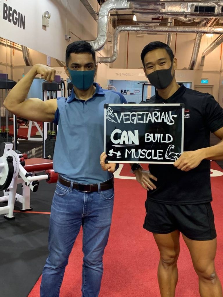 Vegetarian Nithin built a strong and healthy body after 10 years of ...