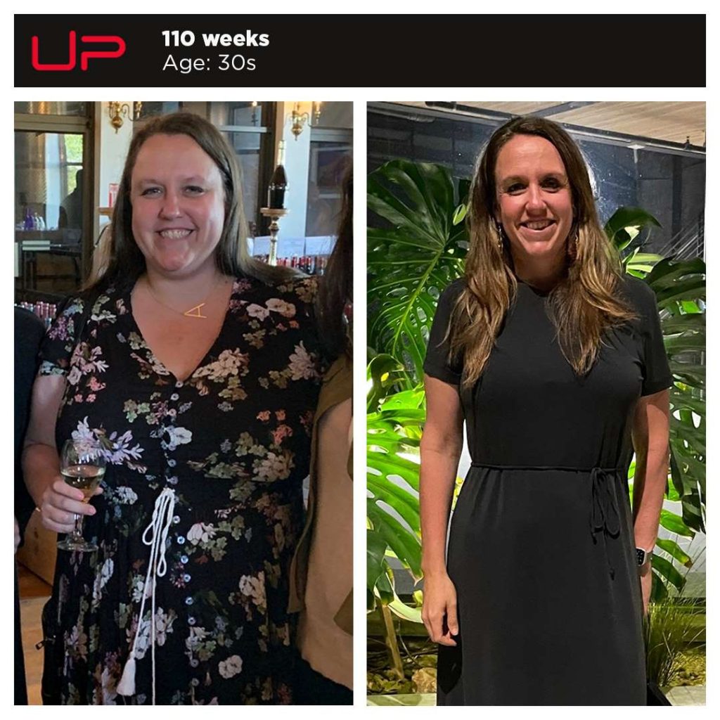 Allison feels healthier than ever before, losing 51kg