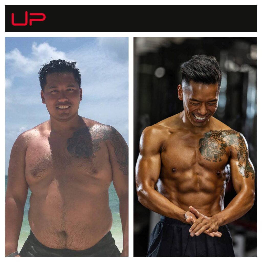 Peter was given life-changing confidence after losing 17kg.