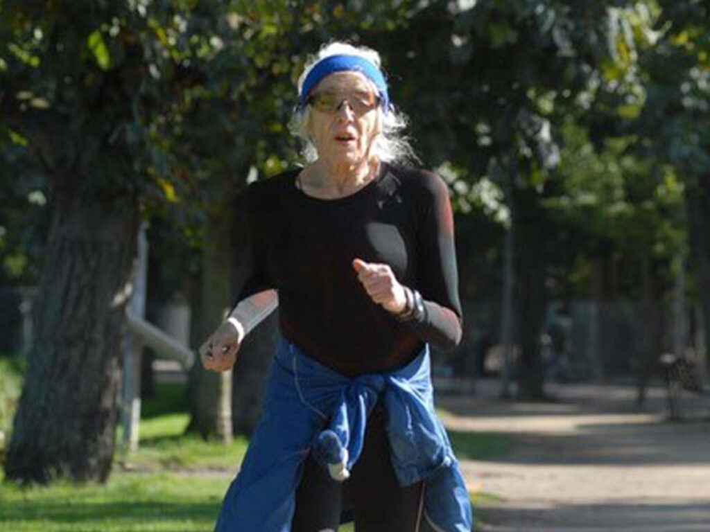 How artist Jo Baer stays strong and fit at 93