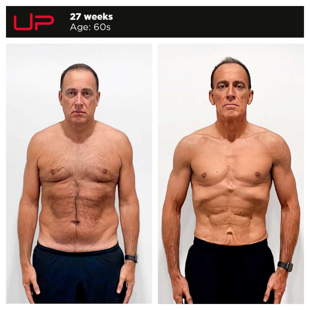 Steve shapes six-pack frame after four decades of trying alone.