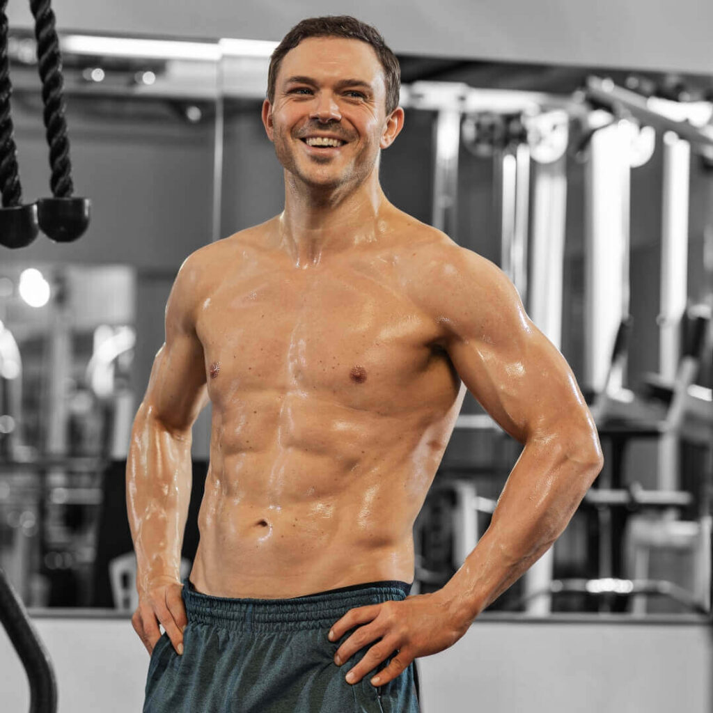 Ben says he’s avoided an early death after 25kg change