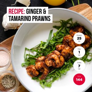 Ginger and Tamarind Prawns Recipe | Ultimate Performance Blog